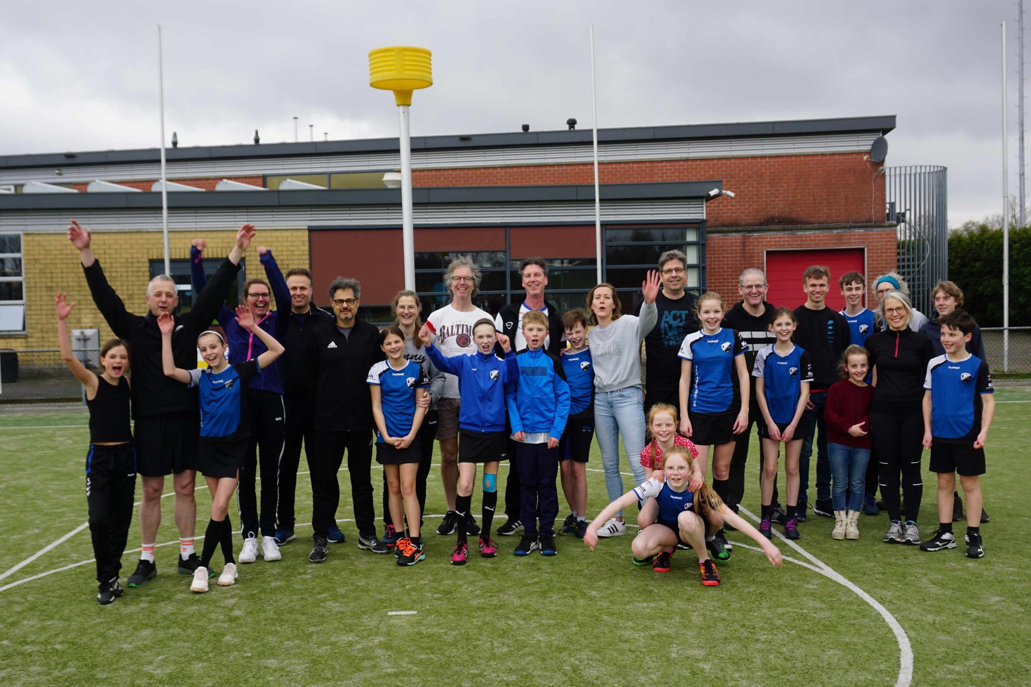 Reehorst '45 C3 daagt ouders uit voor een potje korfbal | CKV Reehorst '45